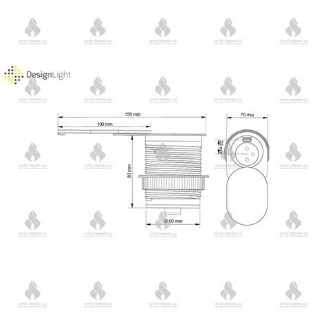 Контакт за вграждане с Usb сив 31l 056 05 Осветителни тела за