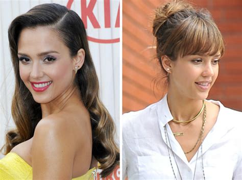 Celebs With And Without Bangs Which Look Do You Prefer Sheknows