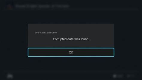 Our Nintendo Switch Save Data Got Corrupted