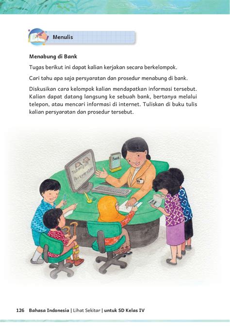 Buku Siswa Bahasa Indonesia SD Kelas 4 SDN TISNONEGARAN 1