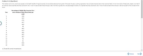 Solved Problem Algorithmic Study A Choose The Chegg