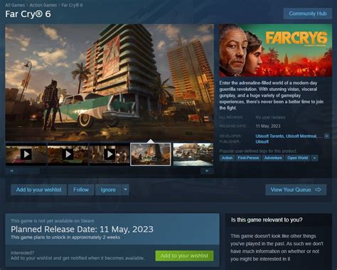 Ubisoft Is Bringing Far Cry 6 To Steam Next Month