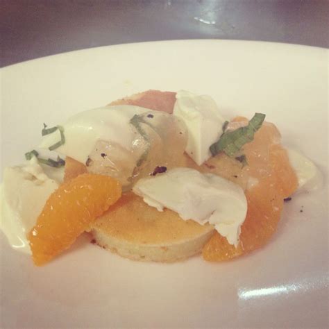 Basil Panna Cotta Citrus Vanilla Bean Creme Frachie Cake Lemon Lime Glee