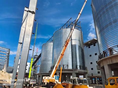 Feed Silo Galvanised Steel Grain Silo With Factory Price Silo And