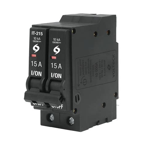 Ficha Tecnica Interruptor Termomagnético 2 Polos 15 A Volteck