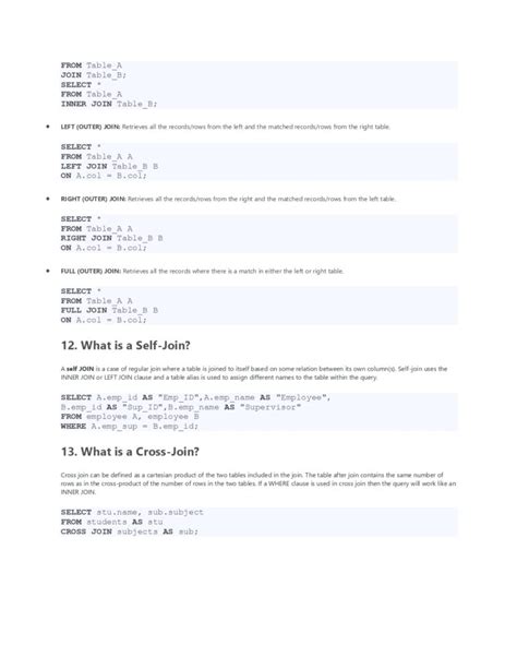 Dbms And Sql Questions And Answers Pdf Connect4techs