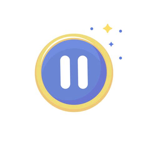 100 Push Pause Button Stock Illustrations Royalty Free Vector