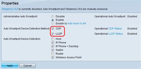 Smartport Configuration On Sx500 Series Stackable Switches Cisco