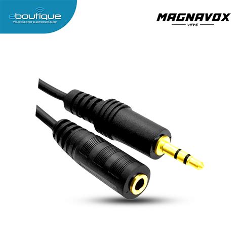 Magnavox Audio Extcable 35mm To 35mm Jack 6m Sta St01 6