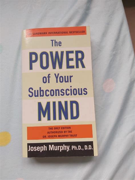 The Power Of Your Subconscious Mind Book Hobbies And Toys Books