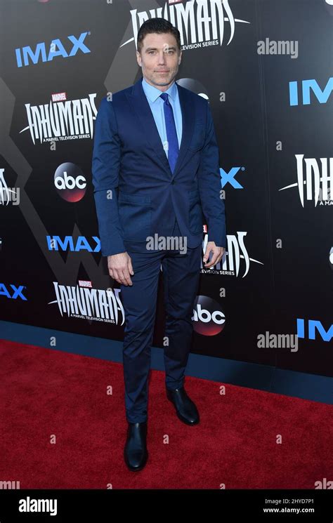 Anson Mount Attends The Marvels Inhumans The First Chapter Held At