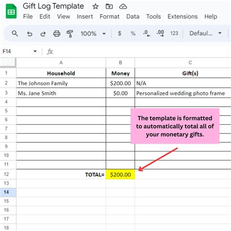 Plantilla de Excel para registro de regalos de boda DESCARGA DIGITAL Etsy México