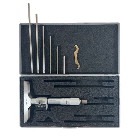 Spi 17 821 0 0 6″ X 4″ Digit Depth Micrometer Dans Discount Tools