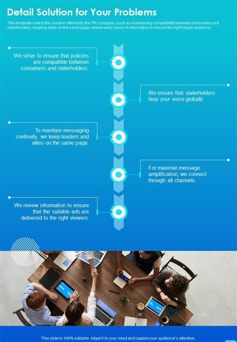 pr campaign proposal detail solution for your problems one pager sample