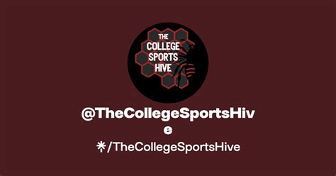 Thecollegesportshive Twitter Instagram Linktree