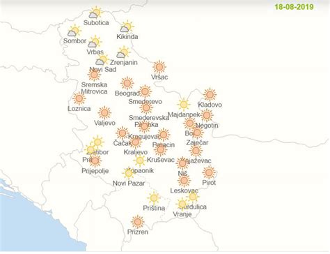 Sunčana i topla nedelja pred nama Iskoristite lepo vreme evo do kad će se zadržati Telegraf rs