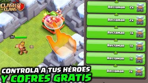 CONTROLA a tus HÉROES y GANA FÁCIL x11 COFRES GRATIS EVENTO CLASH OF