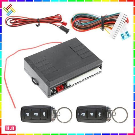 Auto Remote Central Kit 12v Remote Central Locking Kit 315mhz Keyless Lock System With Led Light