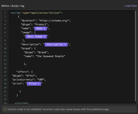 Schema Rich Results Invalid Floating Point Error Custom Code