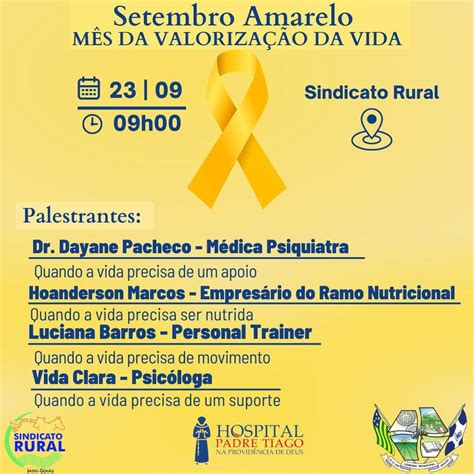 Palestra Setembro Amarelo Portal Panorama