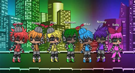 Rainbow Robots Gacha Life Version By Neonight Fan 2k5 On Deviantart