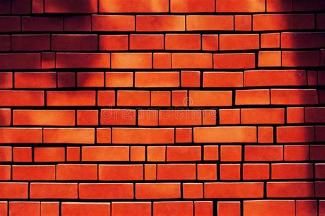 Textura De Pared De Ladrillo Rojo Vintage Stock de ilustración