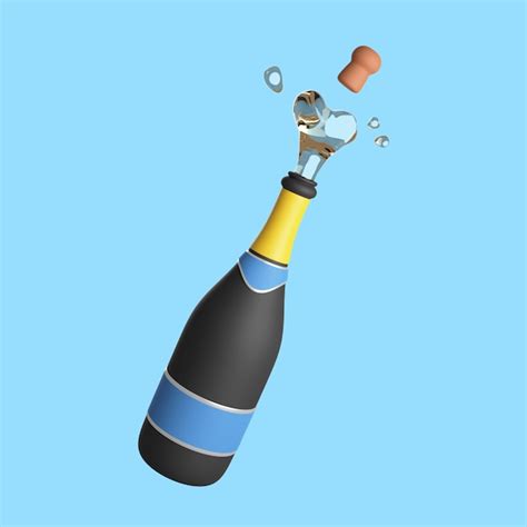 새해 아이콘의 3d 렌더링 무료 Psd 파일