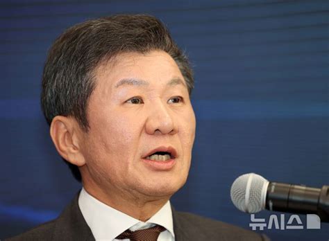 정몽규 남녀 Fifa 랭킹 10위권 진입·감독 선임 방식 고치겠다 공약