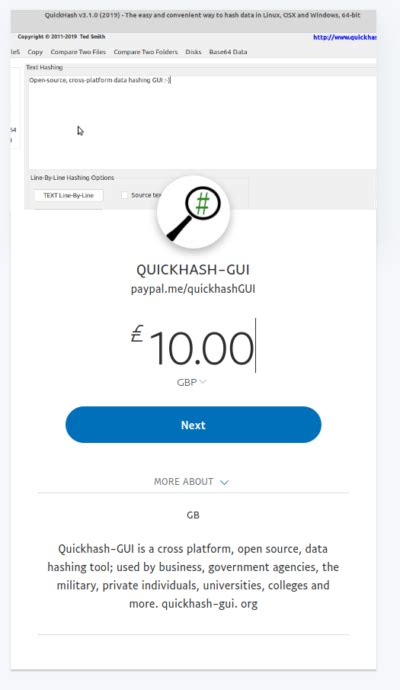 Read About QuickHash GUI Its History And Open Source Nature
