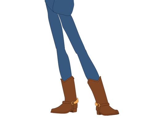 Jessies Cowgirl Boots Without The Chaps By Lucas53002 On Deviantart