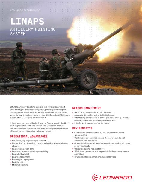 Ldouk2300394 Linaps Artillery Pointing System Lq Pdf Artillery