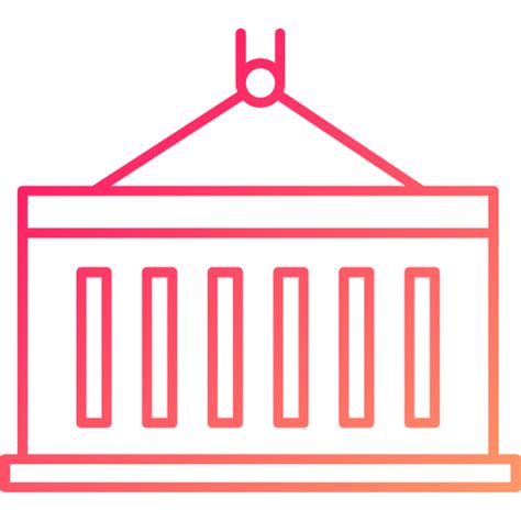 Container Generic Gradient Outline Icon