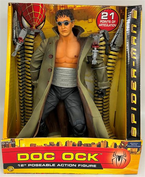 Spider Man Movie Doc Ock Inch Poseable Action Figure Points Of Articulation