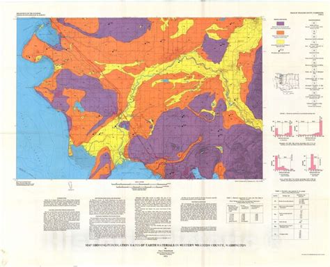 Map Map Showing Percolation Rates Of Earth Materials In Western