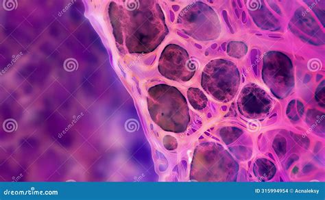 Inflamed Human Lymph Node Under A Microscope Inflamed Tonsils Lymph