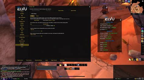 Wrath Bug Report Profiles Don T Change UI Issue 309 Tukui Org