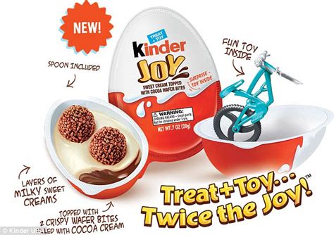 Kinder Eggs Are Set For Us Release In January 2018 Daily Mail Online