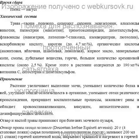 Курсовик Лекарственные растения применяемые при болезнях мочеполовой