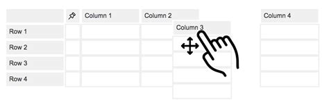 Usability Tables Freeze Columns Functionality User Experience Stack Exchange