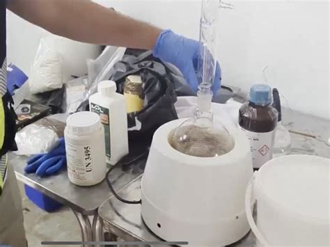 Desmantelado En Madrid Un Laboratorio De Metanfetamina Oculto En La