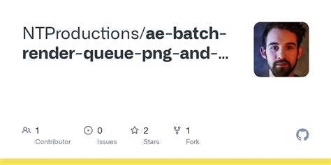 Github Ntproductionsae Batch Render Queue Png And Location