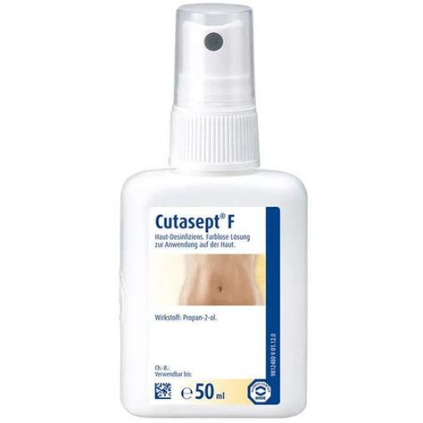 Antiseptic Antiseptics Cutasept F Solution Skin Disinfectant Spray Uk
