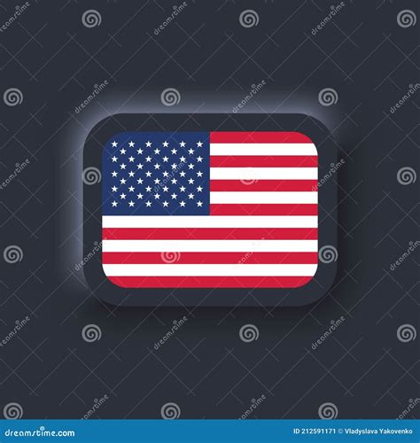 Flagge Der Vereinigten Staaten Nationale Usa Flagge Amerikas Symbol