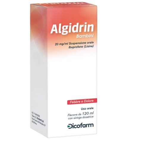 Algidrin 20 Mgml Sospensione Orale Bambini