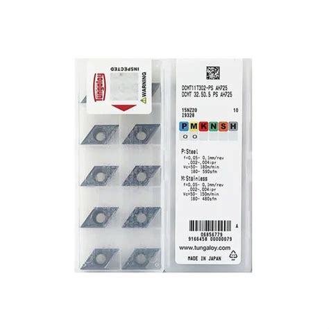 Straight Shank Dcmt Tungaloy Carbide Insert For Cnc Machine At ₹ 250