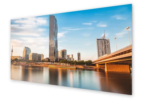 Panel Kuchenny HOMEPRINT Panorama Wiednia 100x50 Cm HOMEPRINT Sklep