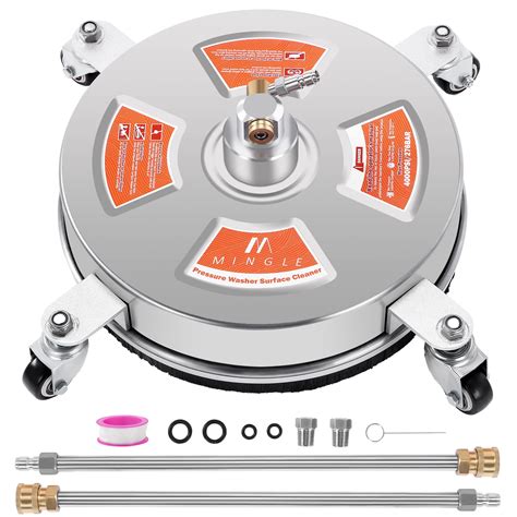 M Mingle 14 Pressure Washer Surface Cleaner Attachment Driveway