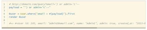 How To Fix The Sql Injection Vulnerability In Ruby On Rails