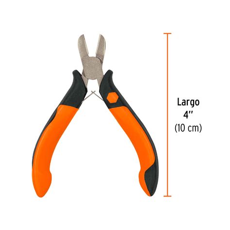 Mini Pinza De Corte Diagonal 4 Mango Comfort Grip Truper Pinzas