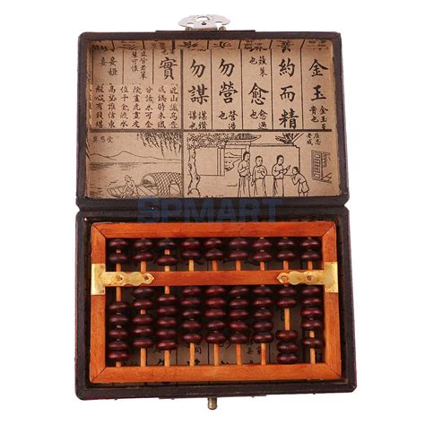 Buy Vintage Chinese Wooden Bead Arithmetic Abacus With